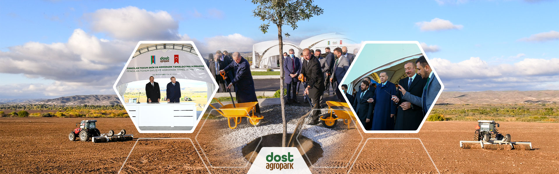 ALIYEV; “DOST AGROPARK WILL BE AN EXAMPLE FOR LIBERATED REGIONS ...